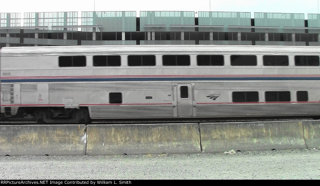 NB Amtrak train at Balmer Yard South lead tracks-4